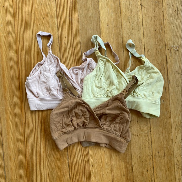Storq | Intimates & Sleepwear | Set Of 3 Storq Nursing Bras | Poshmark